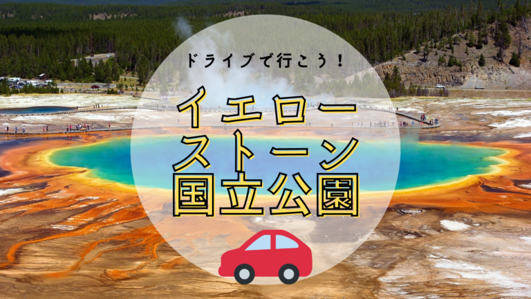 【イエローストーン】旅行計画中の方必見！レンタカーの借り方からモデルコースまで紹介！
